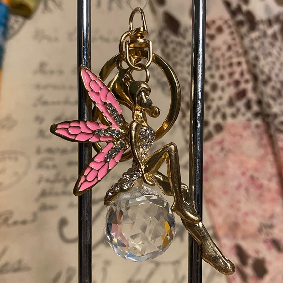 Accessories | Fairy Keychain Gold Nwt | Poshmark